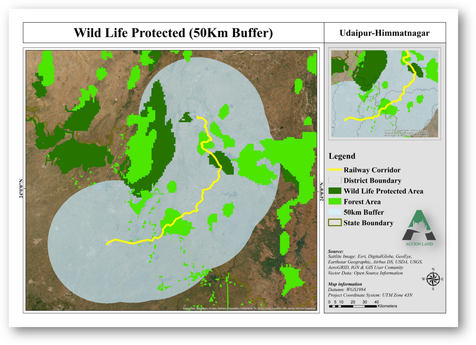 Remote sensing & GIS Platforms helping to secure Bio-diversity – Accionland